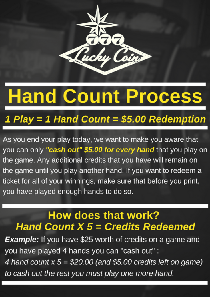 GA COAM Skill Games Hand Count - Lucky Coin Inc.